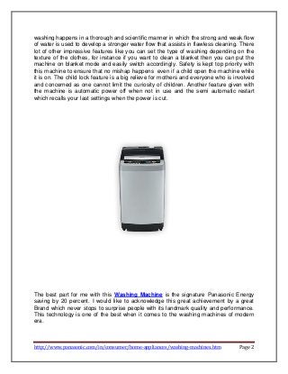 Best Washing Machine | PDF