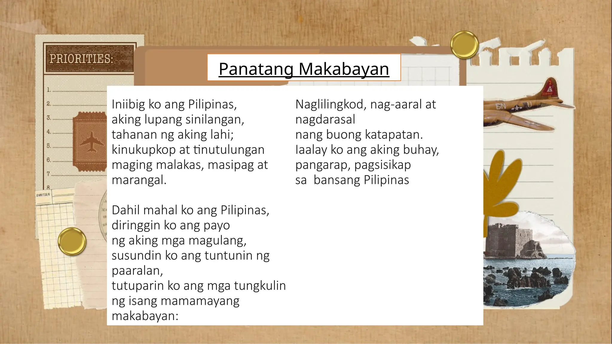 PANATA SA BAGONG PILIPINAS AT PANATANG MAKABAYAN.pptx