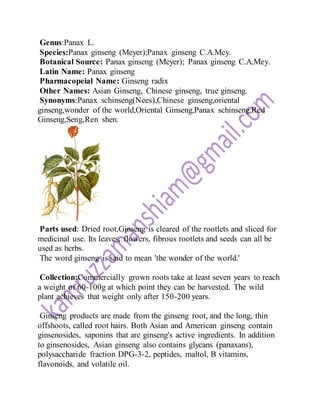 Panax ginseng .siam (pdf file) | PDF