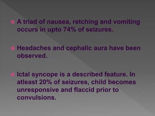 Panayiotopoulos syndrome | PPTX