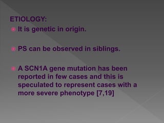Panayiotopoulos syndrome | PPTX