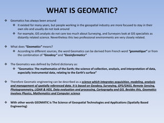 2013 Education Track, Geomatic Education and Research in Colorado by ...