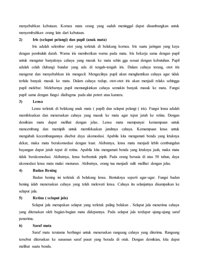 PANCA INDRA KARYA RAHMAT | PDF