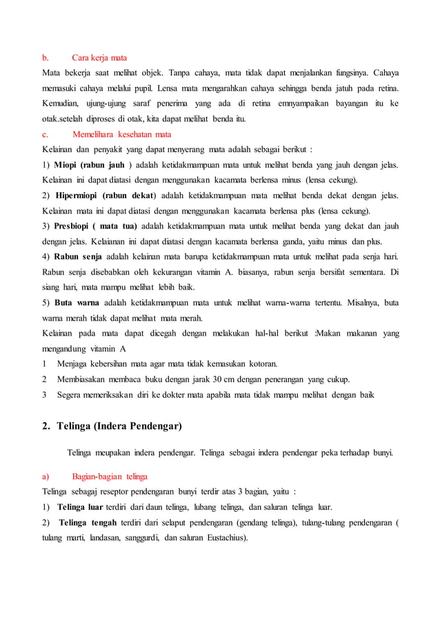 PANCA INDRA KARYA RAHMAT | PDF