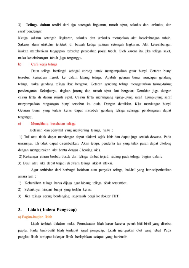 PANCA INDRA KARYA RAHMAT | PDF