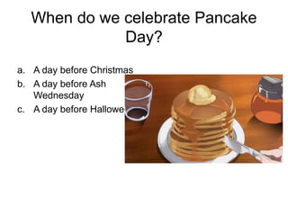 Pancake day | PPTX