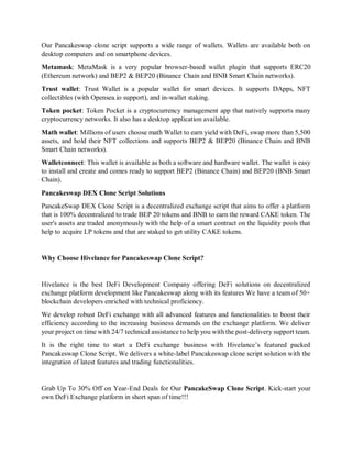 Pancakeswap Clone Script- Hivelance.pdf