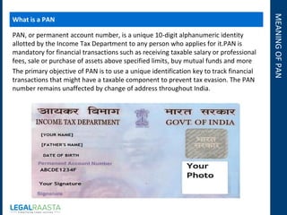 Pan Card Registration | PDF | Legal Services Industry | Industries