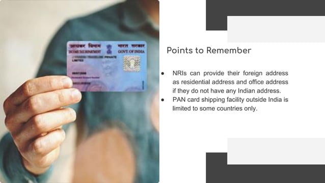 PAN Card Service Attestation | PPT