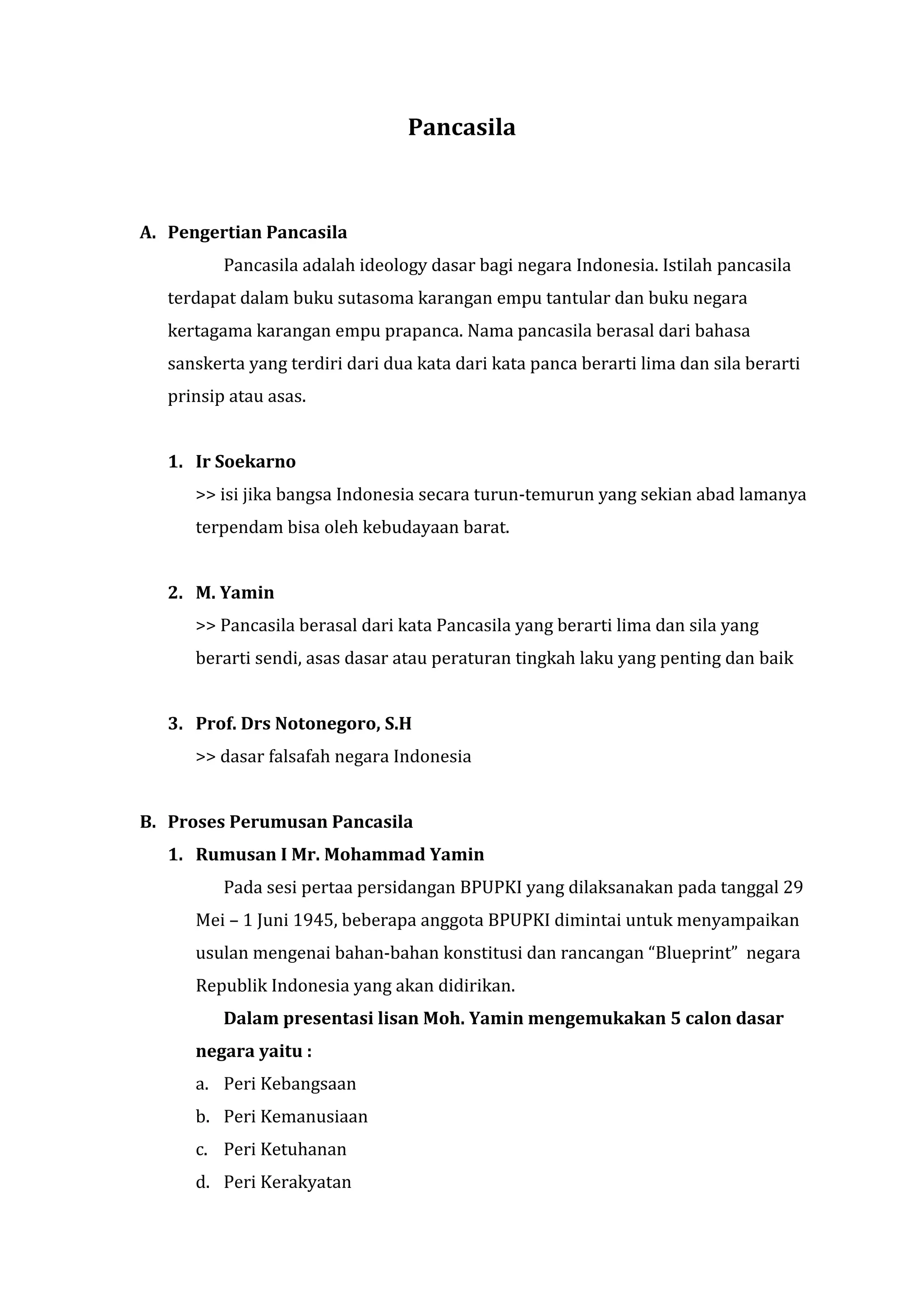 Pancasila | PDF