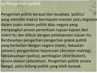Pancasila sebagai etika politik | PPTX