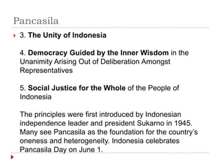 Pancasila - Indonesia’s State Philosophy | PPTX