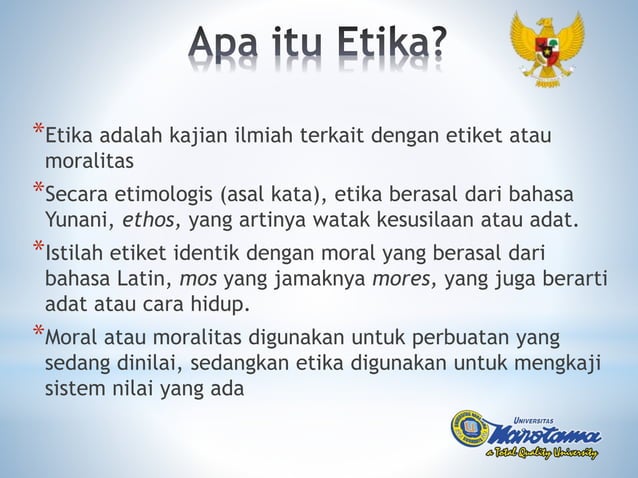 pancasila etika bernegara | PPTX