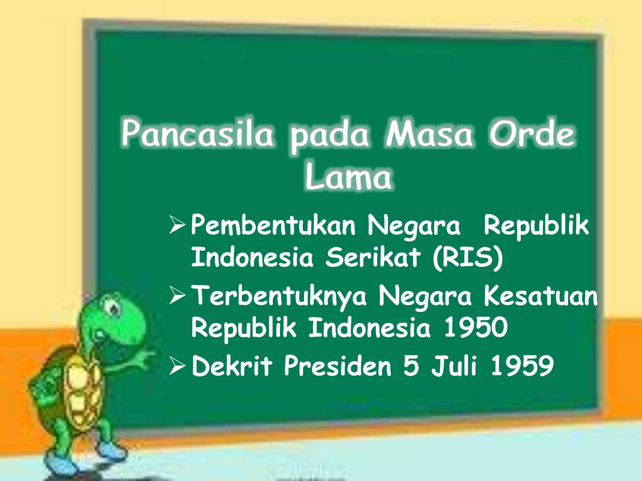 Pancasila dalam konteks perjuangan sejarah bangsa indonesia | PPTX