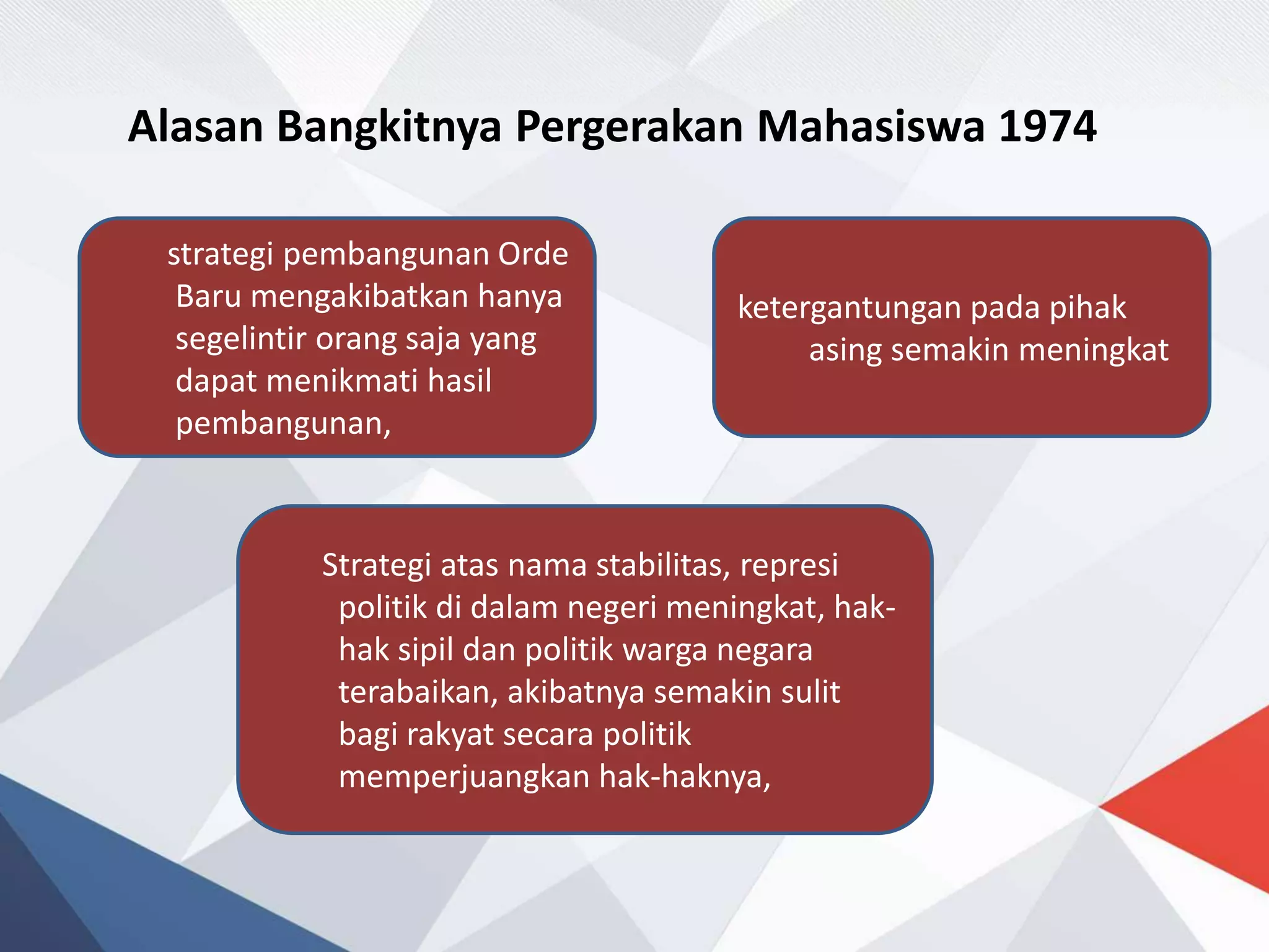 Siti Mashfufatul Khoiriyah-18030174046 2018B-Pancasila dan Gerakan mahasiswa '74 | PPT