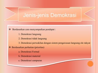 DEMOKRASI | PPTX