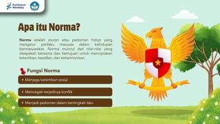 NORMA & KEHIDUPAN | Pendidikan Pancasila | PDF