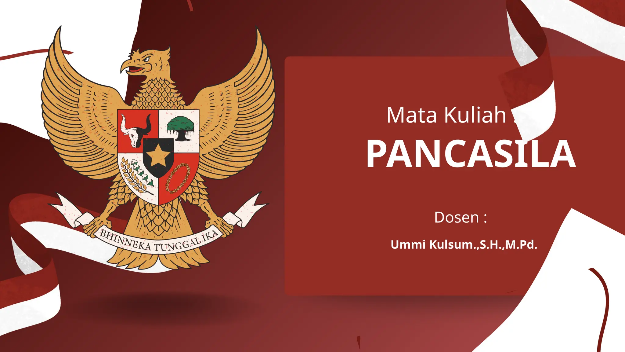 MATA KULIAH PANCASILA PERTEMUAN KE 1.pptx