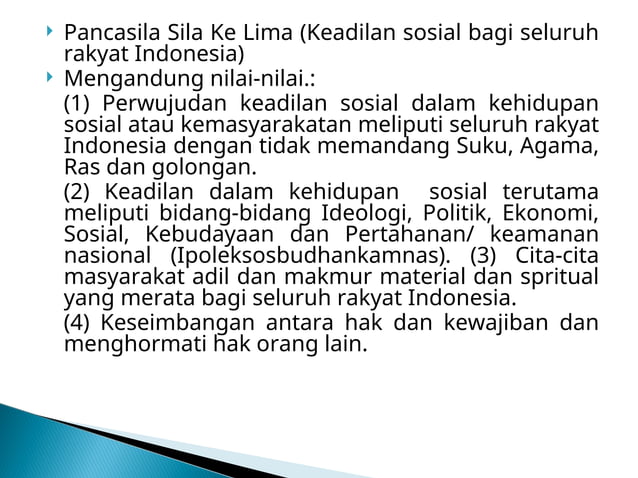 PANCASILA Sebagai Alat Pemersatu Bangsa PPT | PPT