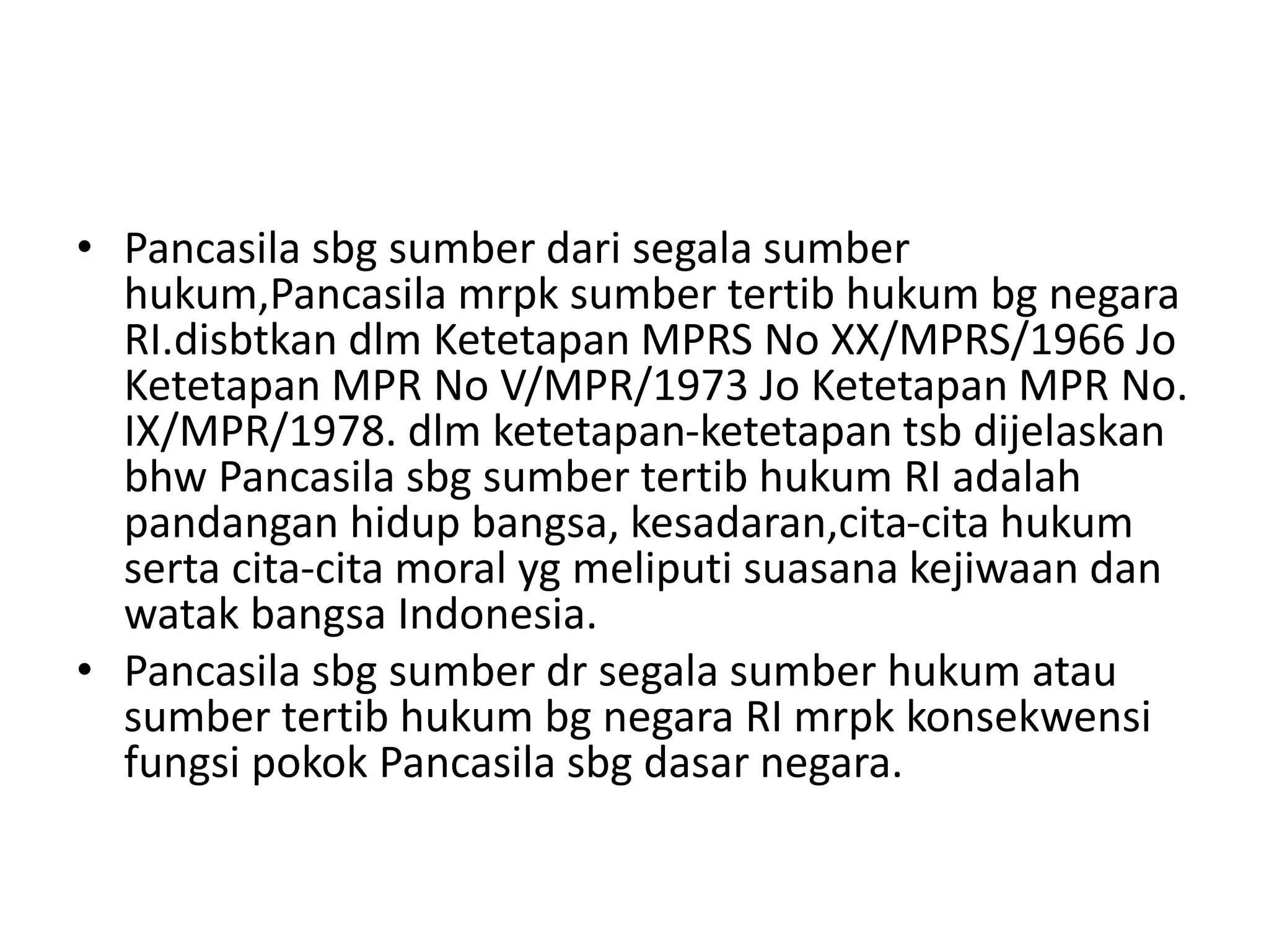 Pancasila sebagai ideologi terbuka | PPTX