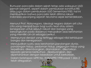 Pancasila sebagai ideologi terbuka | PPTX