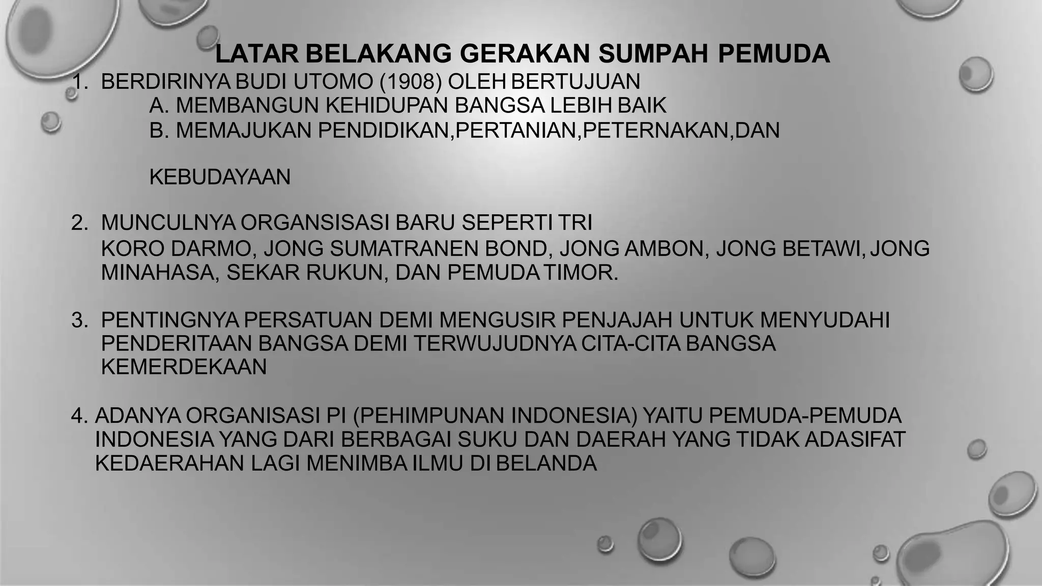 Sumpah Pemuda sebagai Tonggak Persatuan dan Kesatuan | PPTX