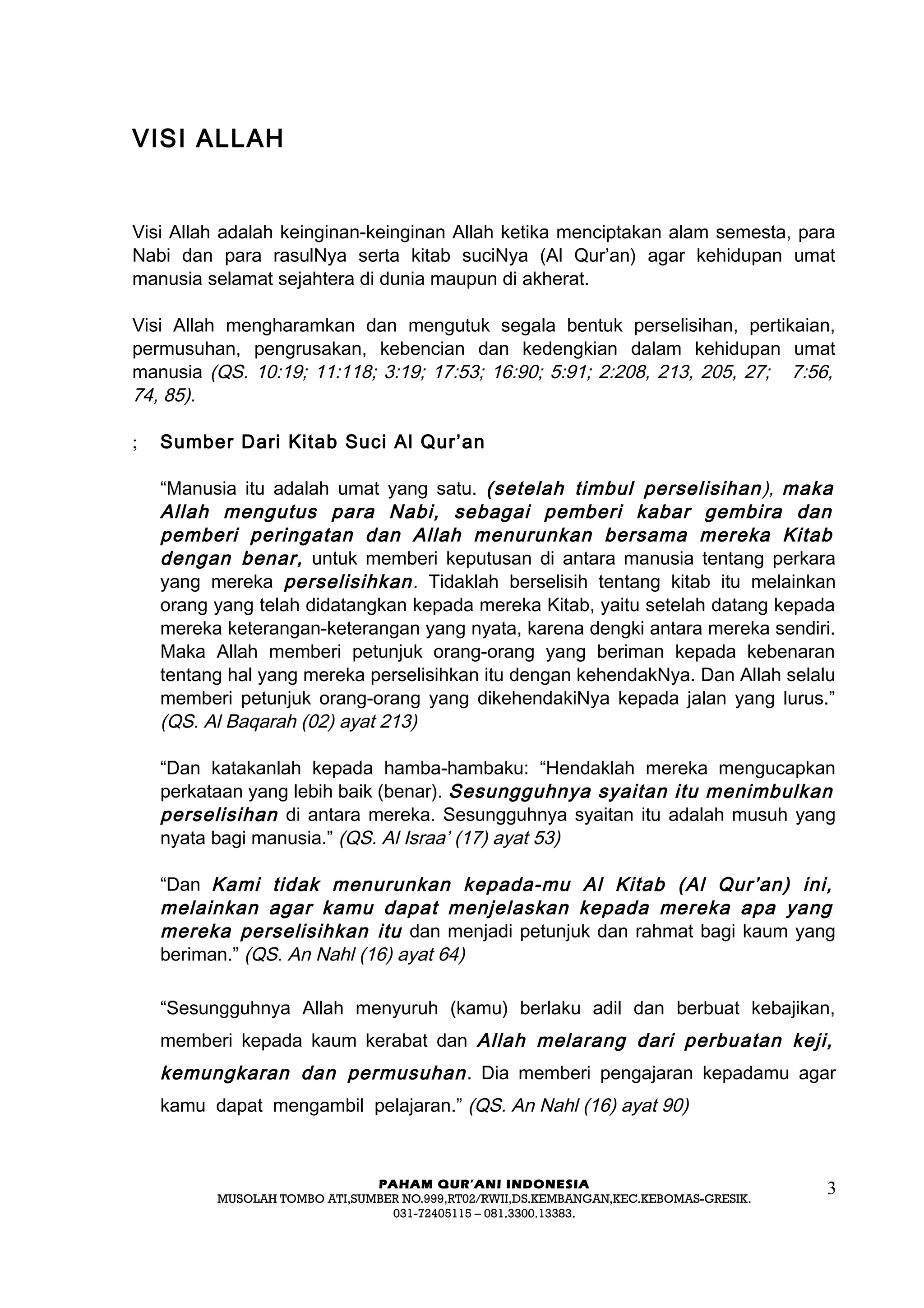 Pancasila versi kitab2 wahyu. | RTF