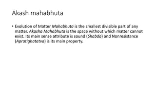 Pancha Mahabhuta PPT Dr. Sujit Kumar MD Kriya Sharira | PPTX