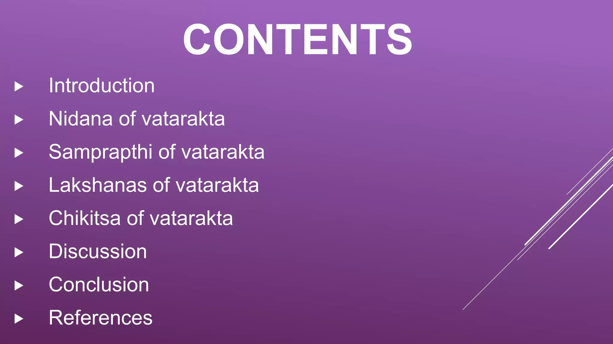 Panchakarma in vatarakta | PPTX
