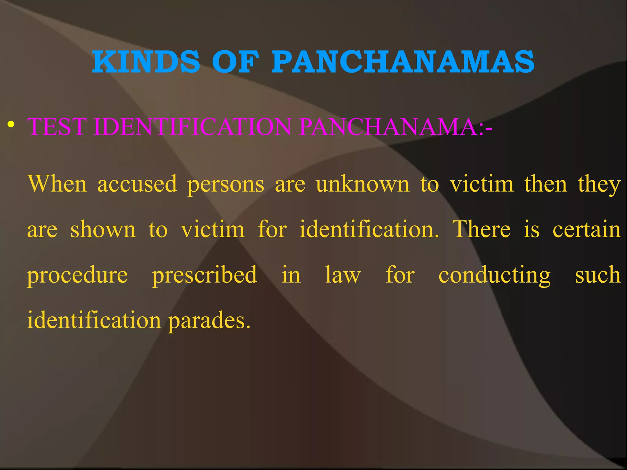 Panchanama | PPT
