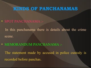 Panchanama | PPT