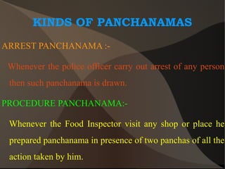 Panchanama | PPT