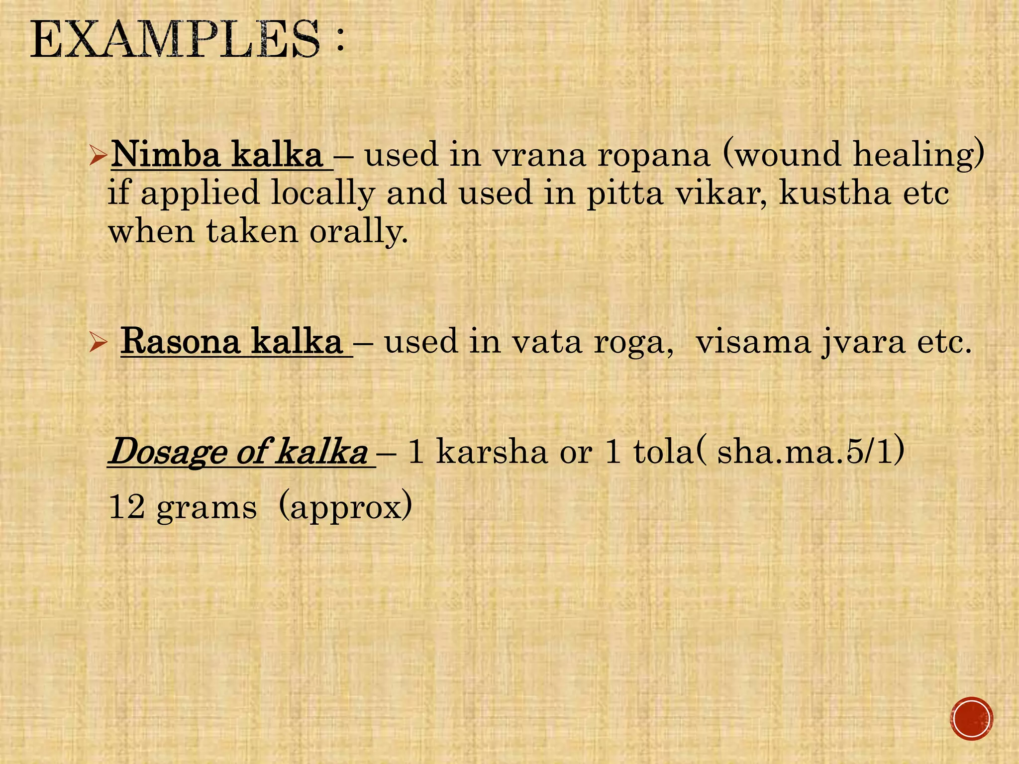 Panchavidha kashay kalpana | PPT