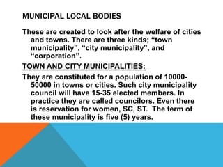 Panchayat System in India | PPTX