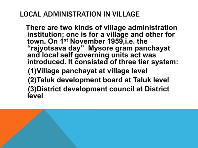 Panchayat System in India | PPTX