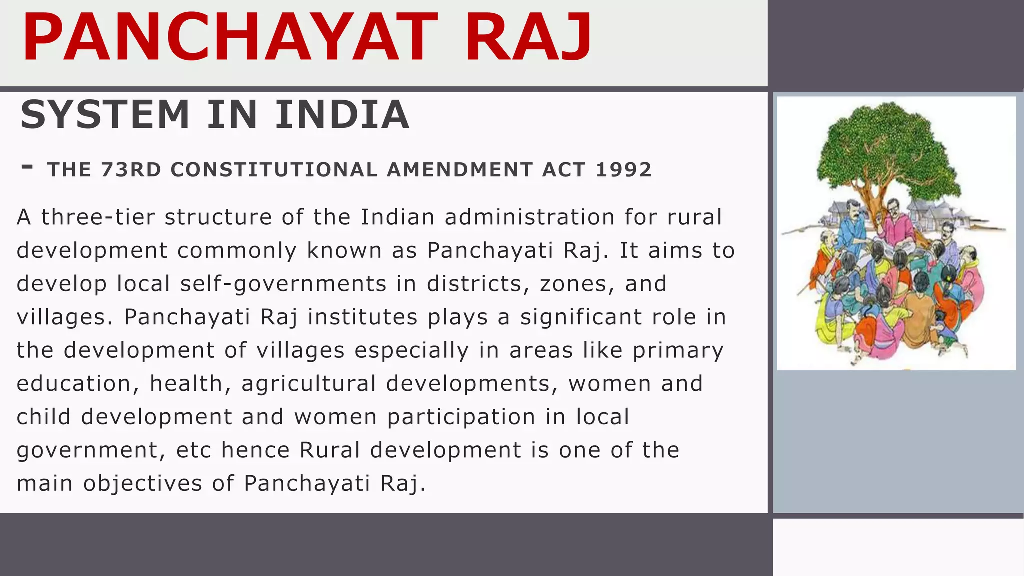 Panchayati raj | PPTX