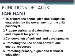 Panchayati raj system | PPTX