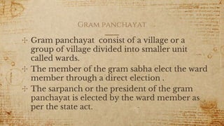 Panchayati raj system | PPTX