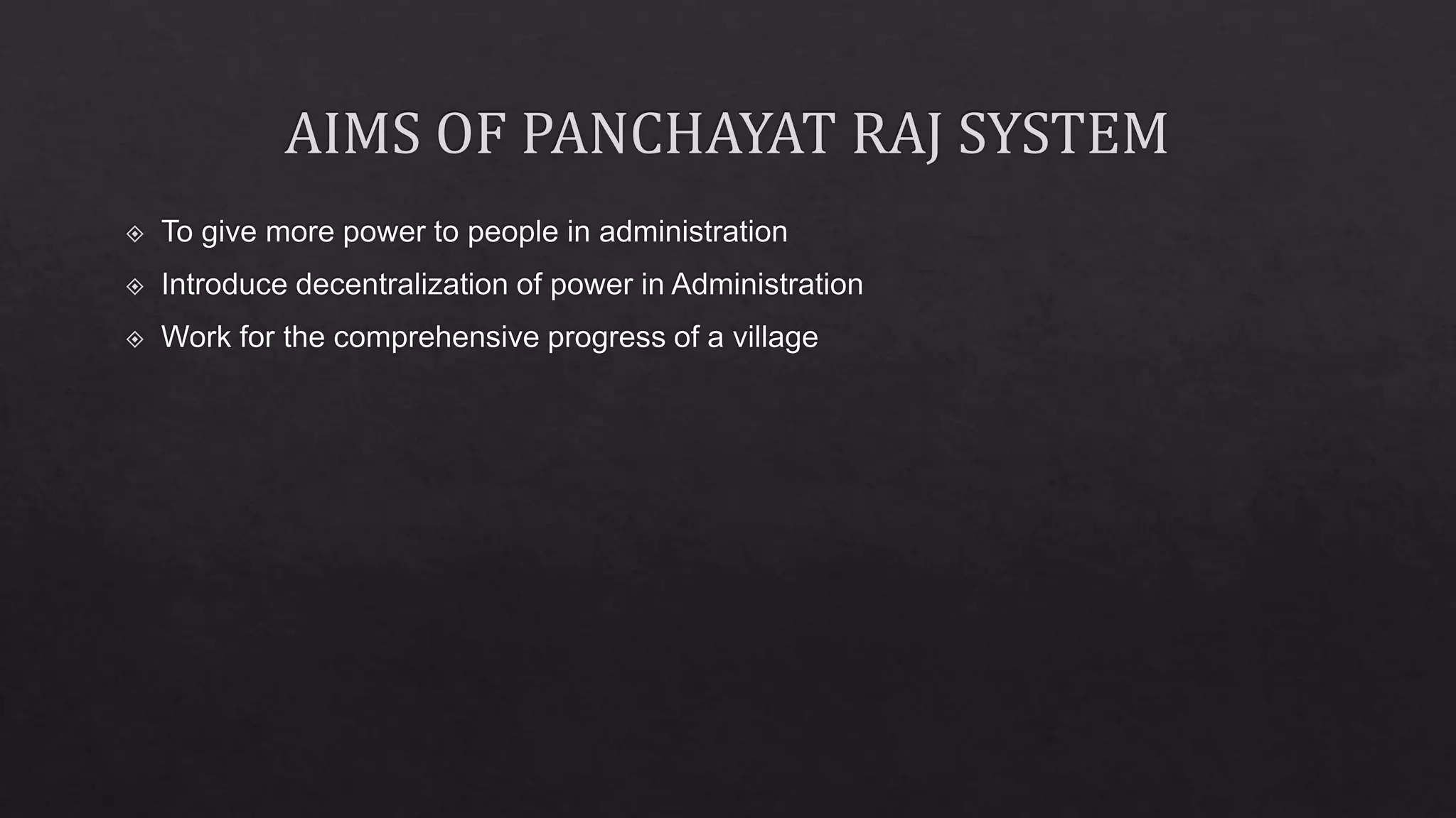 Panchayat raj system | PPTX | Civic affairs | Politics
