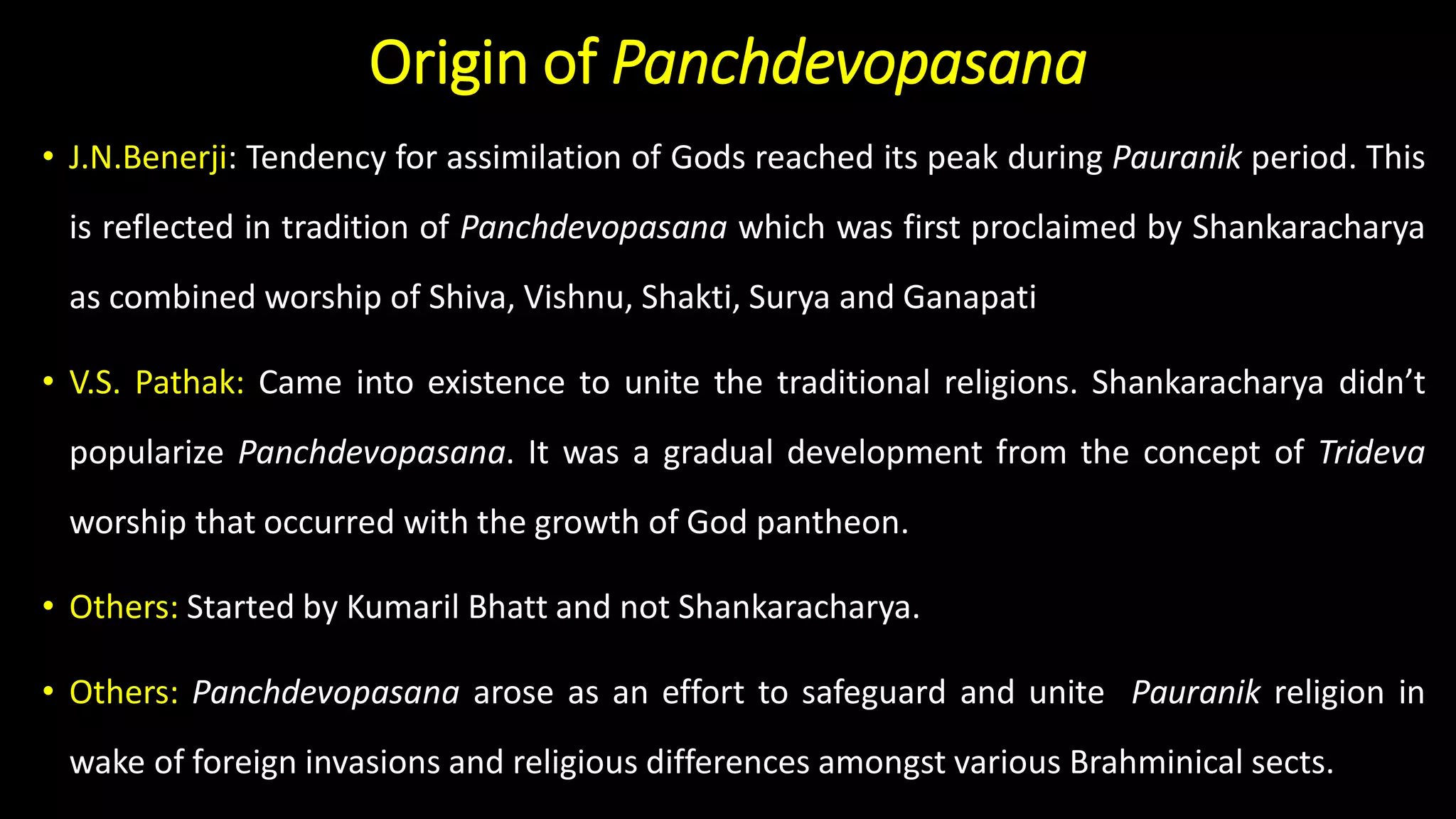 Panchdevopasana | PDF