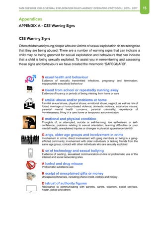 Pan Cheshire CSE Protocol | PDF