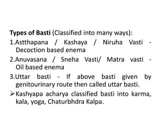 Panchkarma in pediatrics | PPTX