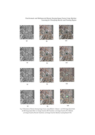 Panchromatic and Multispectral Remote Sensing Image Fusion Using ...