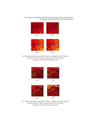 Panchromatic and Multispectral Remote Sensing Image Fusion Using Machine Learning for ...