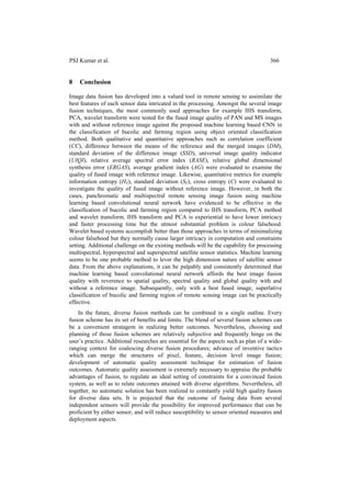 Panchromatic and Multispectral Remote Sensing Image Fusion Using Machine Learning for ...
