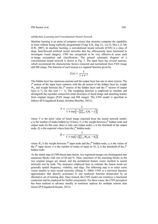 Panchromatic and Multispectral Remote Sensing Image Fusion Using Machine Learning for ...