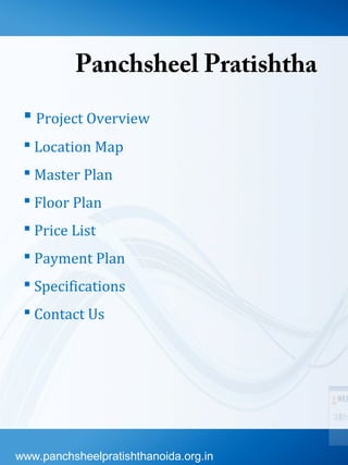 Panchsheel Pratishtha Noida | PPT