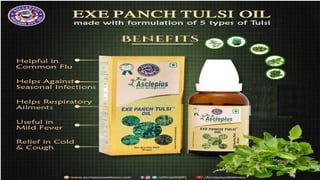 AWPL Panch Tulsi oil Uses & Ingrients with details | PPT