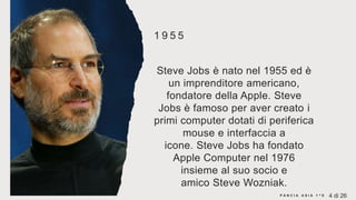 Pancia Asia-La vita di Steve Jobs-Adriano Olivetti-Bill Gates.pptx