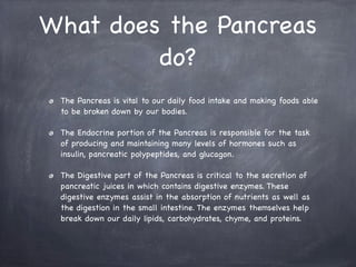 Pancreas | PDF